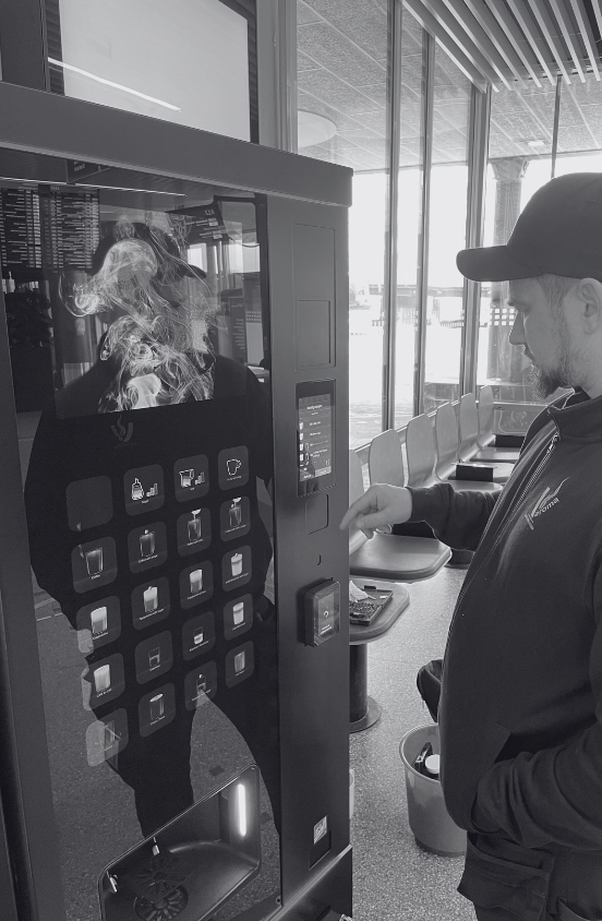 Gulvstående kaffemaskiner | v:aroma